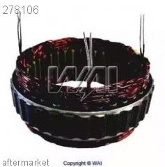 278106 WAI - Статор, генератор. Замена, описание, фото, аналоги, цены ...
