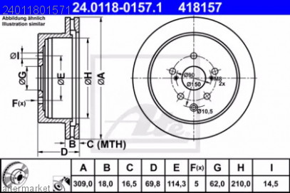 4243148080 LEXUS - Тормозной диск. Замена, описание, фото, аналоги ...