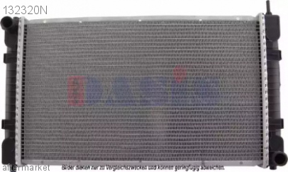 A6685010601 MERCEDES-BENZ - Радиатор, охлаждение двигателя. Замена ...