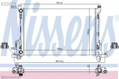 214104344R OPEL - Радиатор, охлаждение двигателя. Замена, описание ...