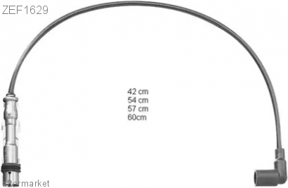 03F905430F VW - Комплект проводов зажигания. Замена, описание, фото ...