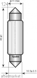 N072601012120 MERCEDES-BENZ - Лампа накаливания, фонарь освещения ...