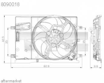 55701410 FIAT - Вентилятор, охлаждение двигателя. Замена, описание, фото, аналоги, цены, купить ...