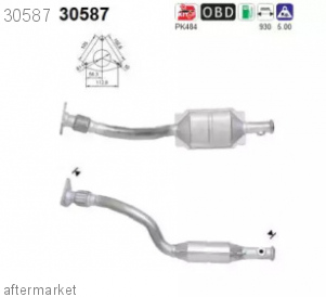 30587 AS - Катализатор. Замена, описание, фото, аналоги, цены, купить ...