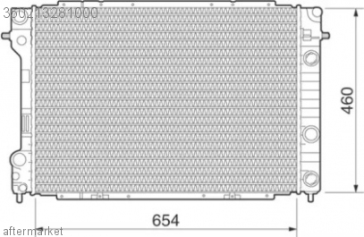6302004 OPEL - Радиатор, охлаждение двигателя. Замена, описание, фото, аналоги, цены, купить ...