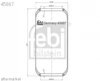 20535875 VOLVO - Кожух пневматической рессоры. Замена, описание, фото ...