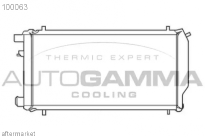 100063 AUTOGAMMA - Теплообменник. Замена, описание, фото, аналоги, цены ...