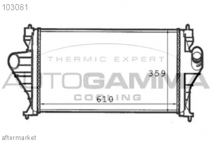 103081 autogamma - Теплообменник. Замена, описание, фото, аналоги, цены ...