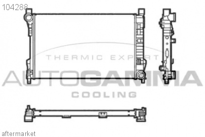 104288 autogamma - Теплообменник. Замена, описание, фото, аналоги, цены ...