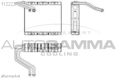 112222 autogamma - Испаритель. Замена, описание, фото, аналоги, цены ...