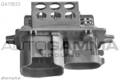 GA15633 AUTOGAMMA - Сопротивление, вентилятор салона. Замена, описание ...