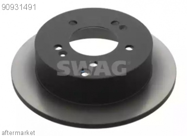 90931491 SWAG - Тормозной диск. Замена, описание, фото, аналоги, цены, купить запчасти в ...