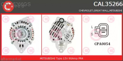 SMD354804 MITSUBISHI - Генератор. Замена, описание, фото, аналоги, цены ...