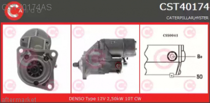 CST40174AS CASCO - Стартер. Замена, описание, фото, аналоги, цены, купить запчасти в ближайшем ...