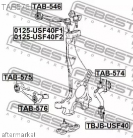 4864050081 TOYOTA - Подвеска, рычаг независимой подвески колеса. Замена ...