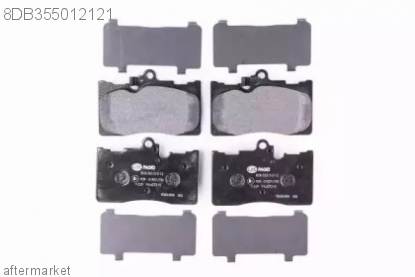 0446530500 LEXUS - Комплект тормозных колодок, дисковый тормоз. Замена ...