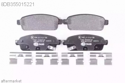 13300867 opel - Комплект тормозных колодок, дисковый тормоз. Замена ...