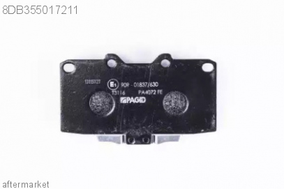 26296FE070 SUBARU - Комплект тормозных колодок, дисковый тормоз. Замена ...