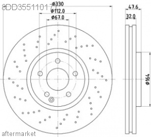 A2204211812 MERCEDES-BENZ - Тормозной диск. Замена, описание, фото ...