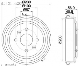 96471276 CHEVROLET - Тормозной барабан. Замена, описание, фото, аналоги ...
