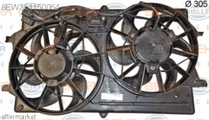 1355712 FORD - Вентилятор, охлаждение двигателя. Замена, описание, фото ...