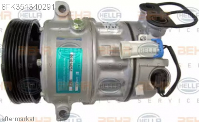 13262836 SAAB - Компрессор, кондиционер. Замена, описание, фото ...