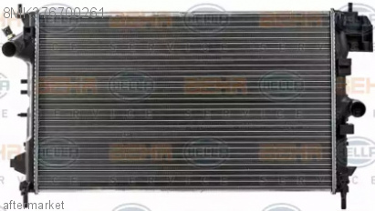 1300284 OPEL - Радиатор, охлаждение двигателя. Замена, описание, фото ...