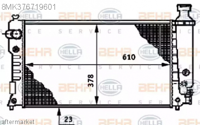 1331RL PEUGEOT - Радиатор, охлаждение двигателя. Замена, описание, фото ...