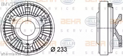 0002007122 MERCEDES-BENZ - Сцепление, вентилятор радиатора. Замена ...