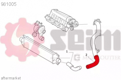 50521792 FIAT - Трубка нагнетаемого воздуха. Замена, описание, фото ...