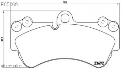 7L0698151D SEAT - Комплект тормозных колодок, дисковый тормоз. Замена ...