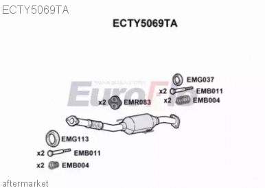 1741022560 TOYOTA - Катализатор. Замена, описание, фото, аналоги, цены, купить запчасти в ...