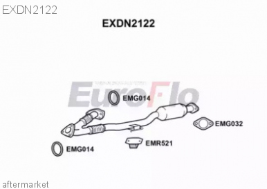 200201AN2A NISSAN - Труба выхлопного газа. Замена, описание, фото, аналоги, цены, купить ...
