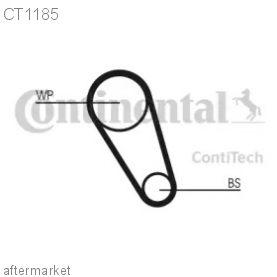 CT1185 CONTITECH - Ремень ГРМ. Замена, описание, фото, аналоги, цены ...