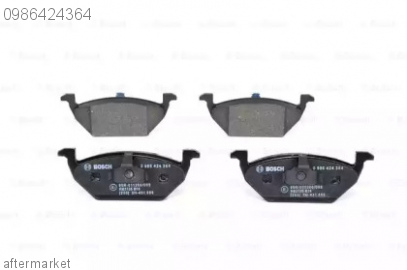 1J0698151A VW - Комплект тормозных колодок, дисковый тормоз. Замена ...